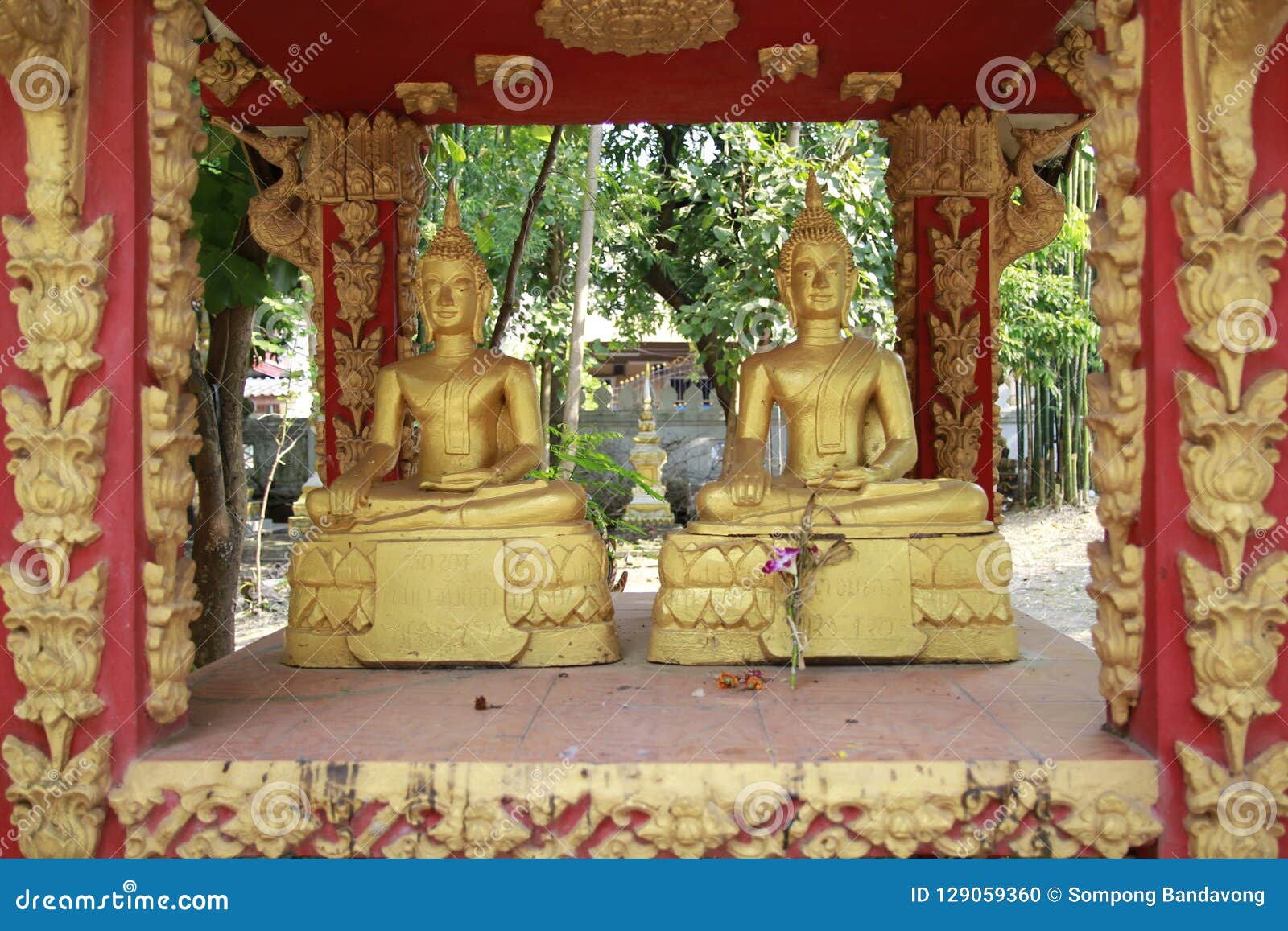 Buddha statue stock photo. Image of temple, statue, buddy - 129059360