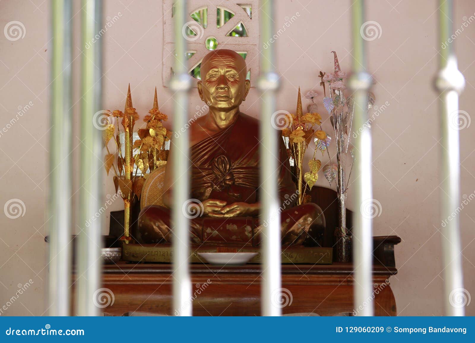 Buddha statue stock image. Image of buddha, buddy, temple - 129060209
