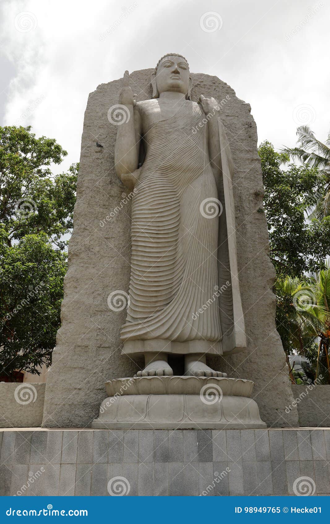 Buddha statue in Colombo stock image. Image of faith - 98949765