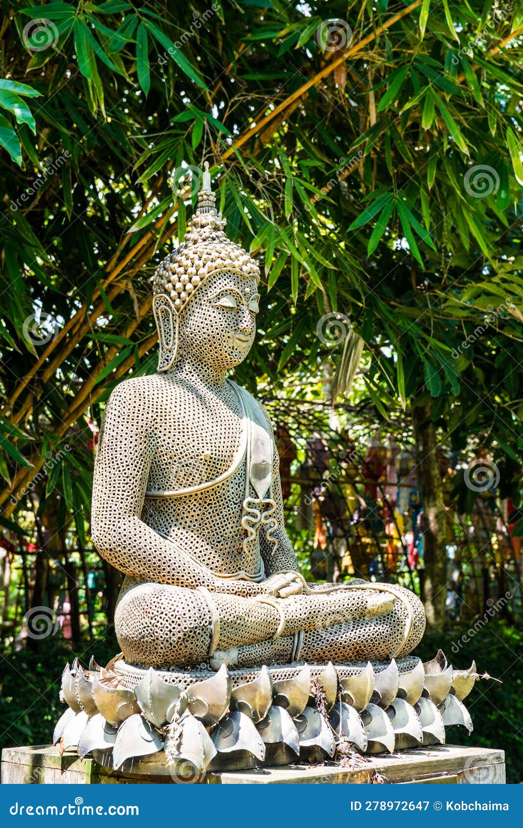 Buddha Statue Made from Nut Stock Image - Image of beauty, symbol ...