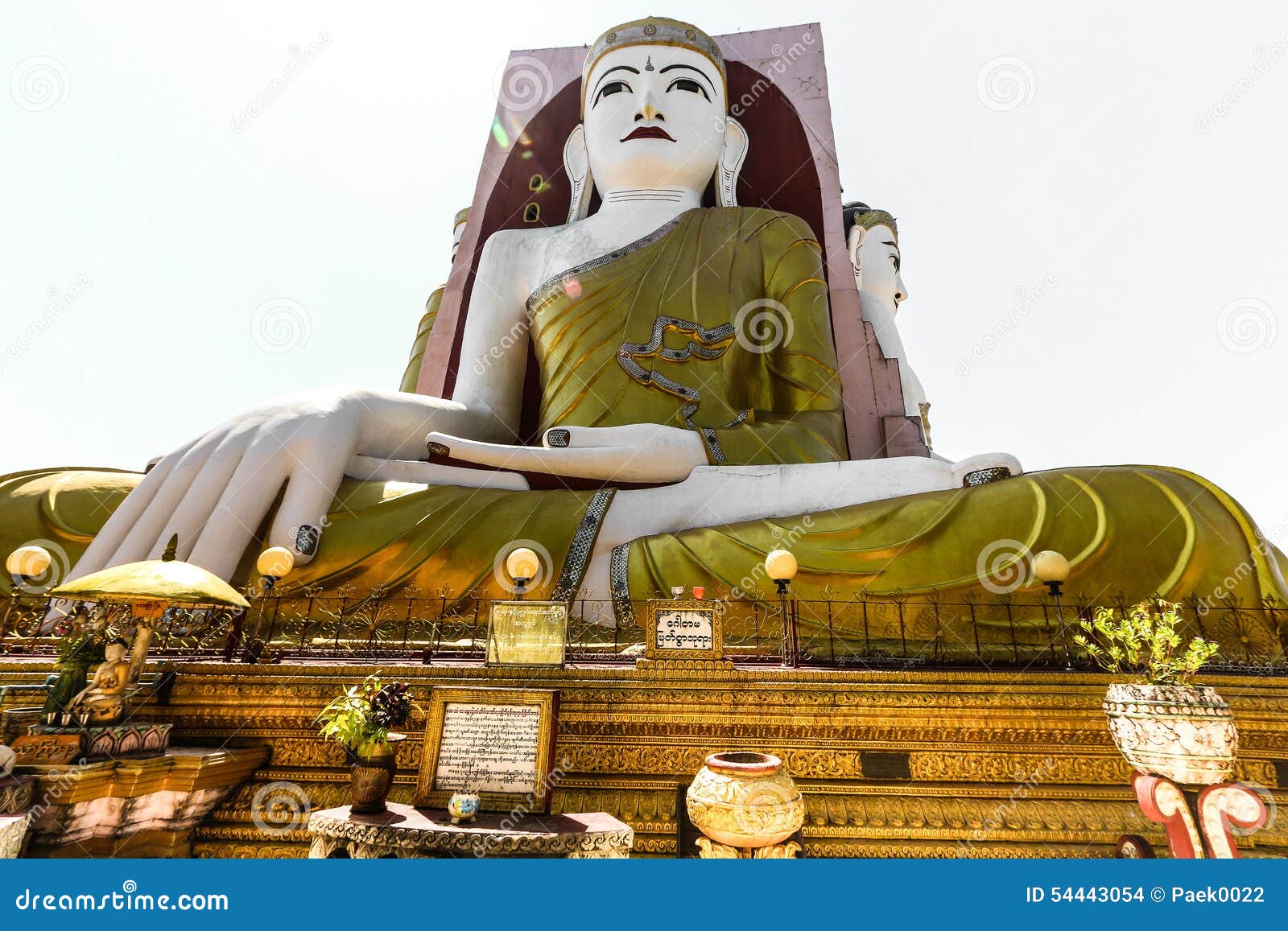 Buddha Statue, myanmar stock photo. Image of background - 54443054