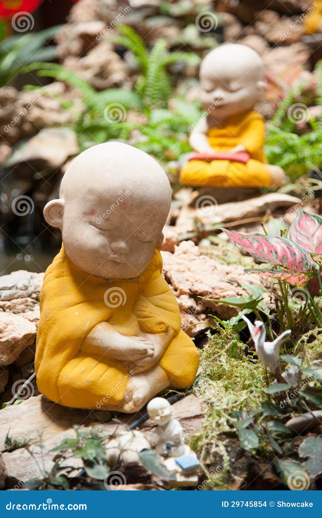 Buddha Statue with Plaster. Stock Photo - Image of asia, peaceful: 29745854