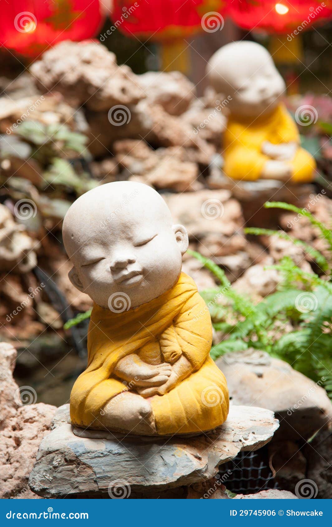 Buddha Statue with Plaster. Stock Photo - Image of buddhism, oriental ...