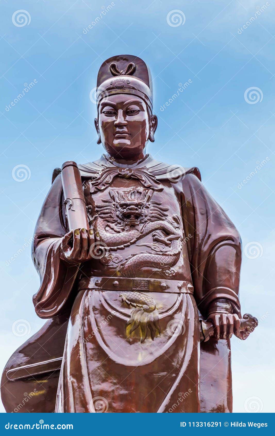 Buddha statue in Indonesia stock image. Image of central - 113316291