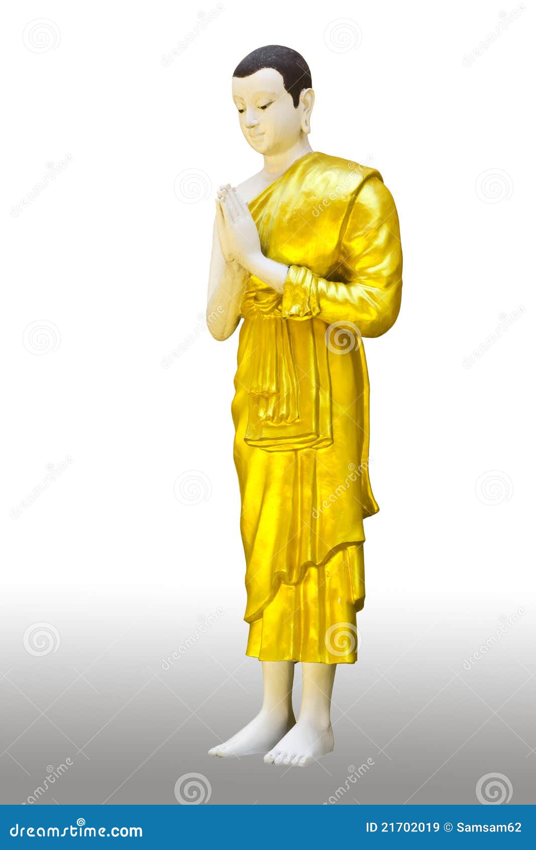 The Buddha statue stand stock image. Image of buddhist - 21702019