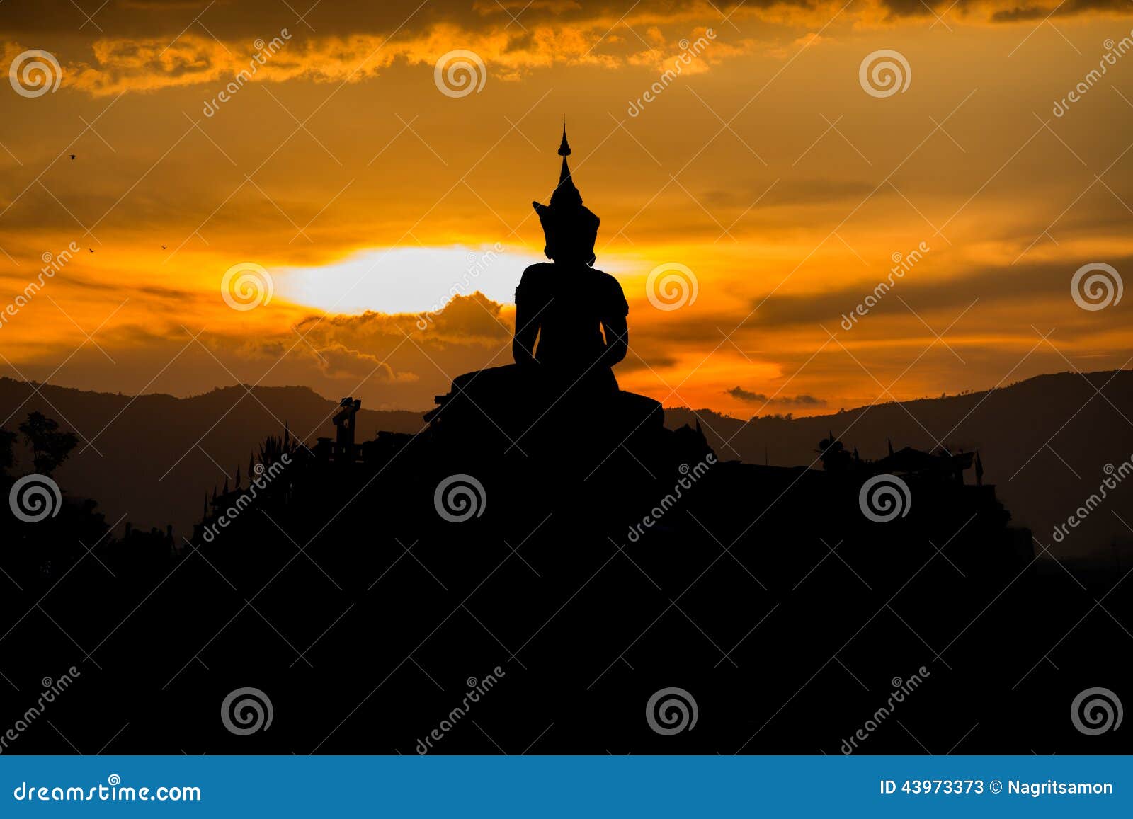 Buddha At Sunset Wallpapers