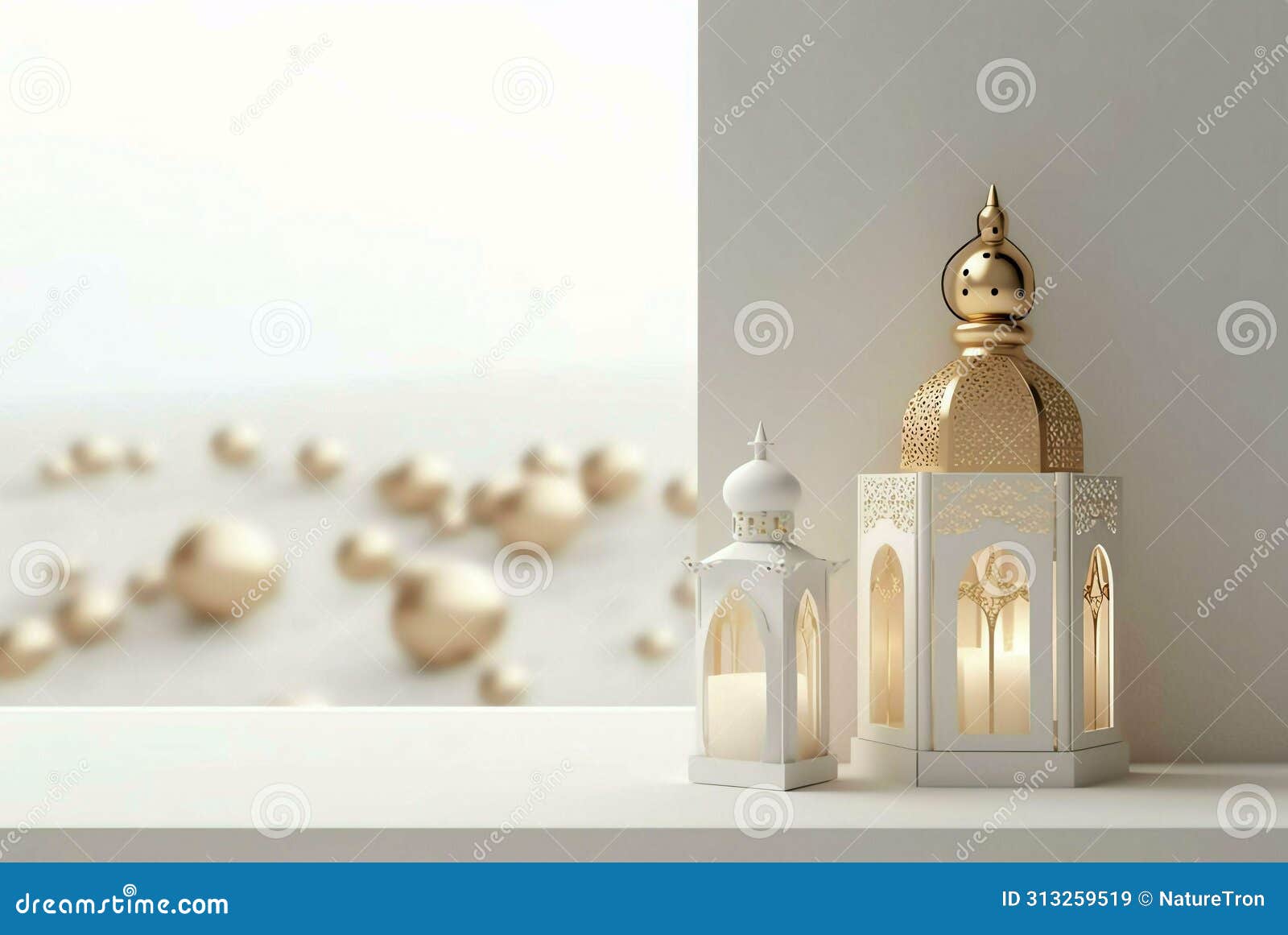 Buddha Statue in Temple Golden Buddha Statue Stock Illustration ...