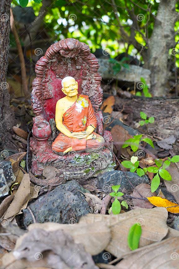 Buddha Statue Thai , Peace of Mind Concept. Stock Photo - Image of ...