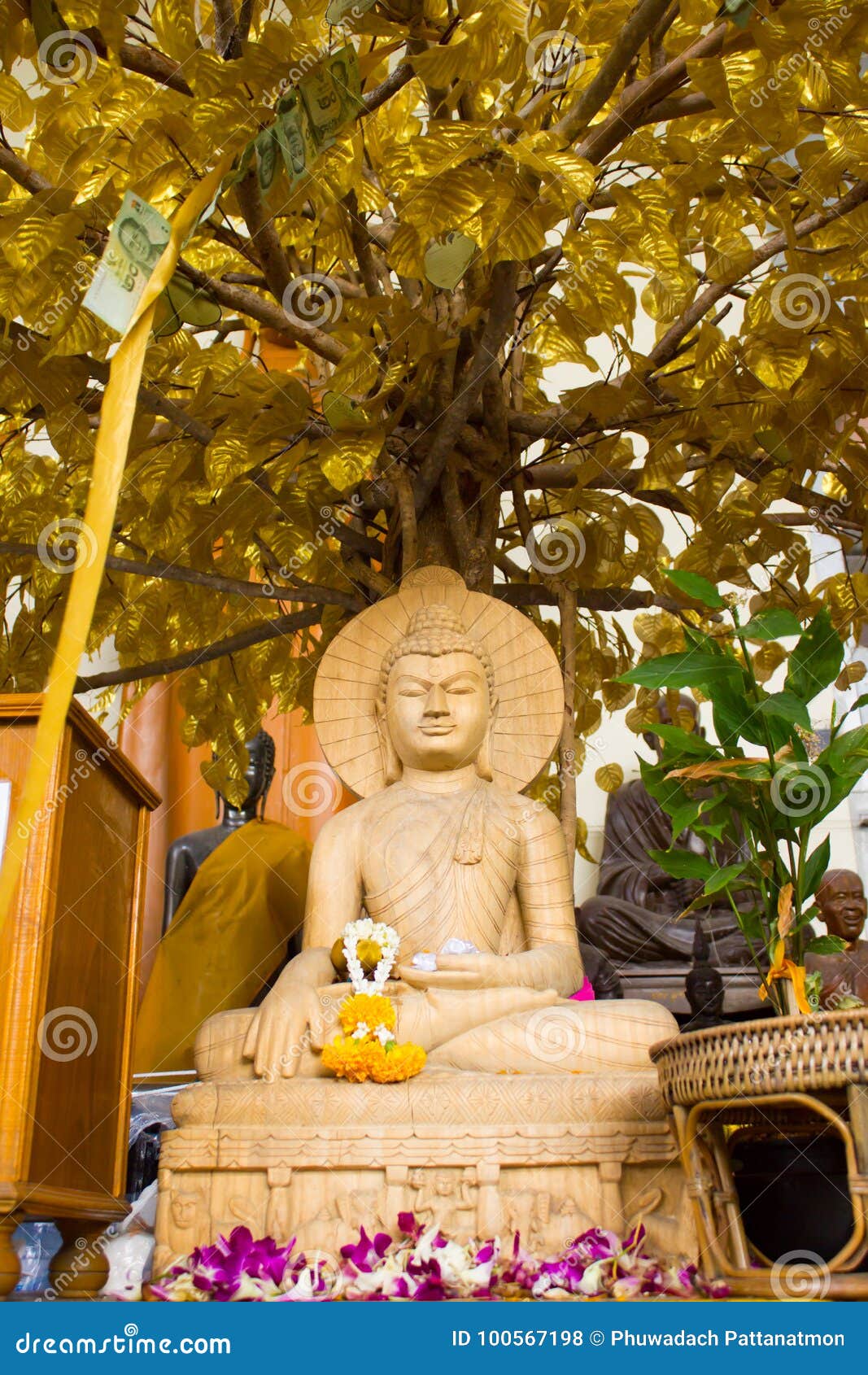 Buddha statue stock photo. Image of architecture, faith - 100567198