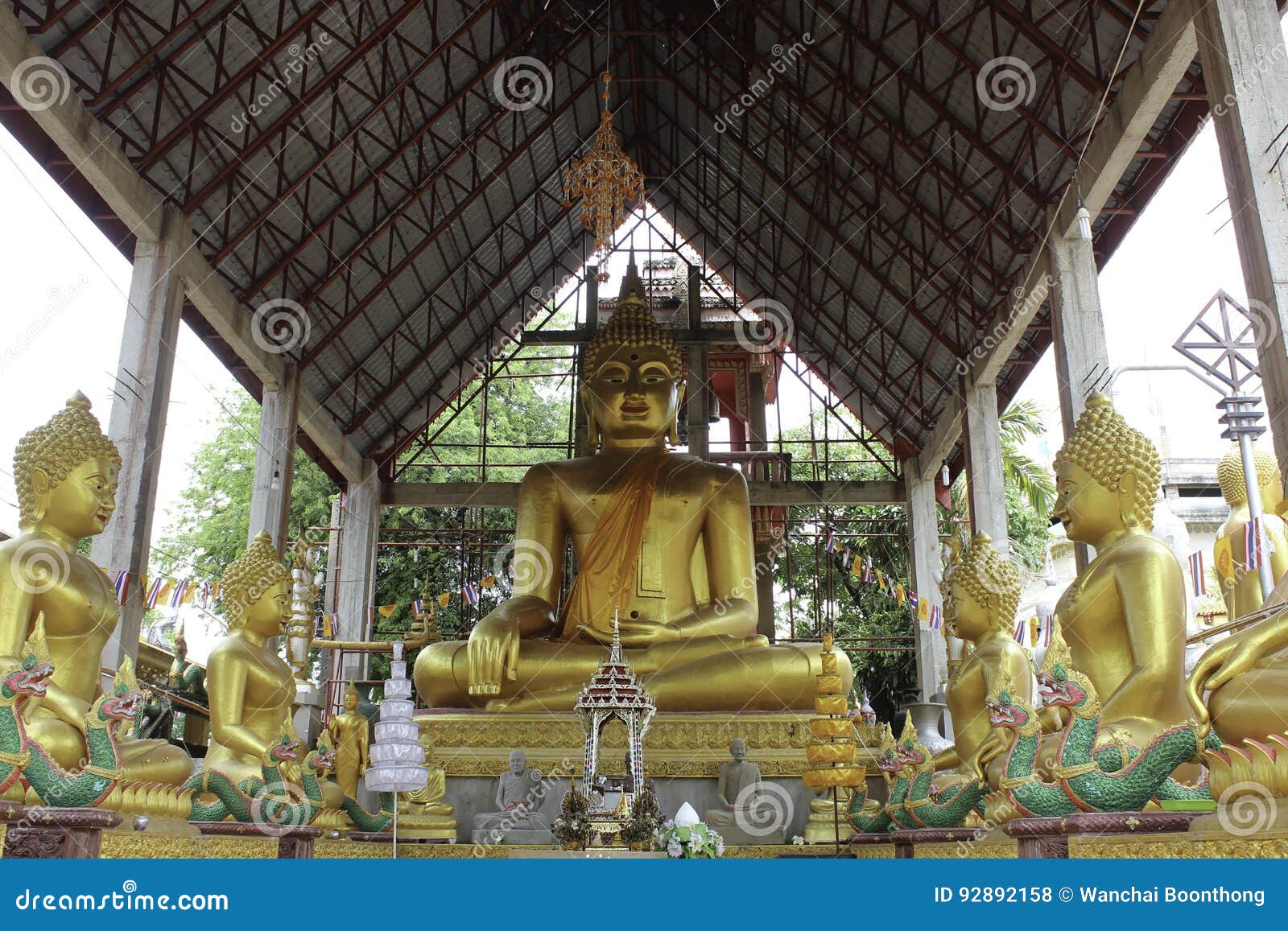 Buddha statue stock photo. Image of types, white, buildings - 92892158