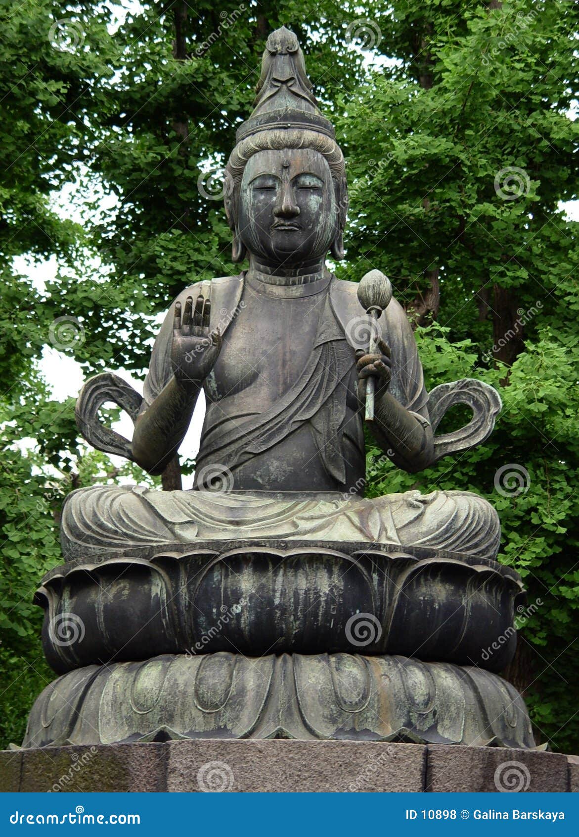 Buddha statue in Tokyo stock photo. Image of holiday, garden - 10898