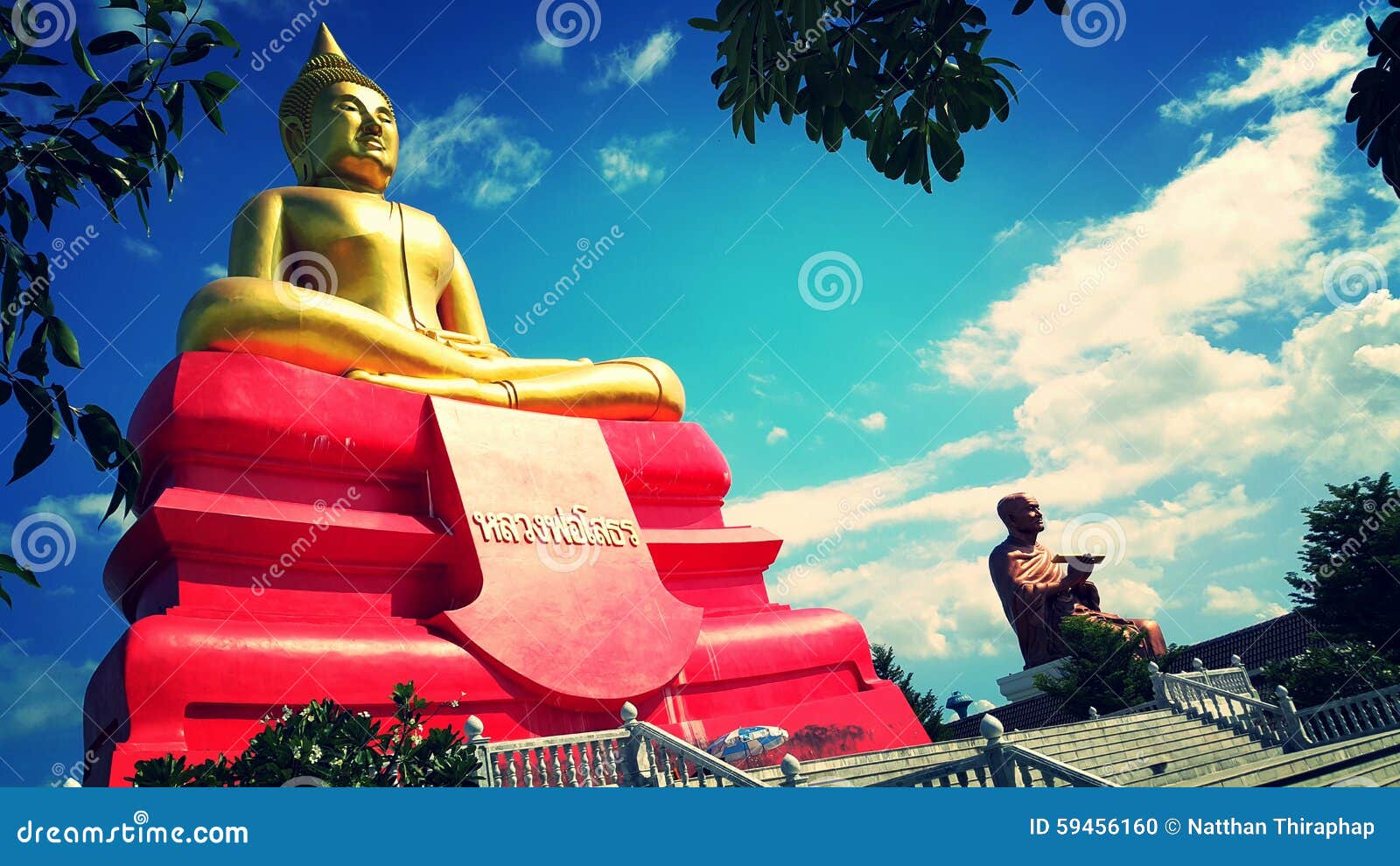 Buddha statue editorial image. Image of travel, temple - 59456160