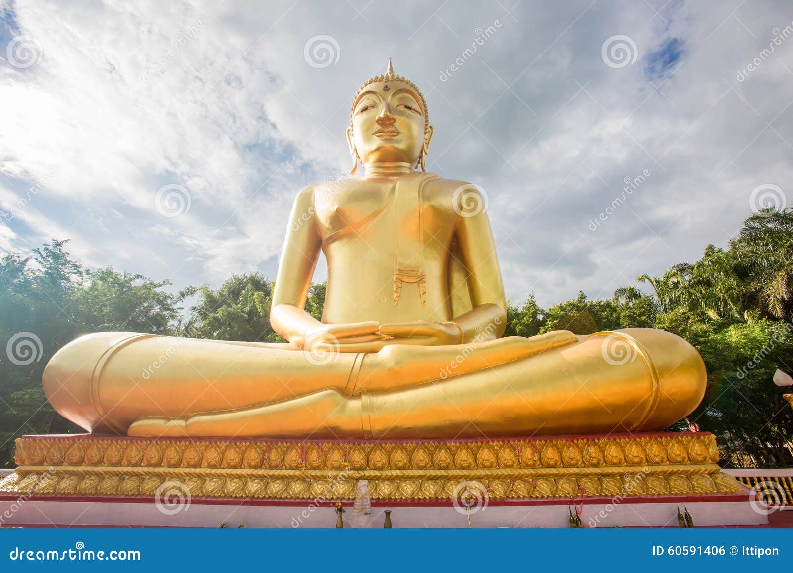 Buddha statues stock photo. Image of oriental, worship - 60591406