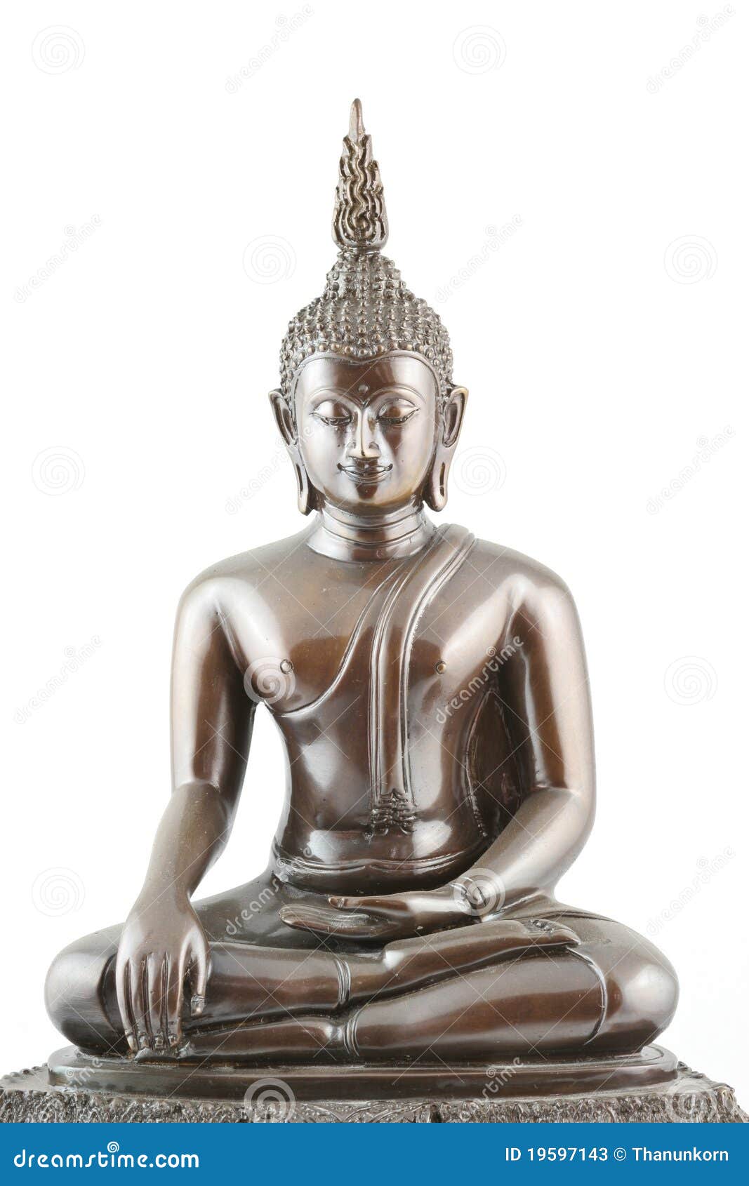Buddha staty fotografering för bildbyråer. Bild av religion - 19597143