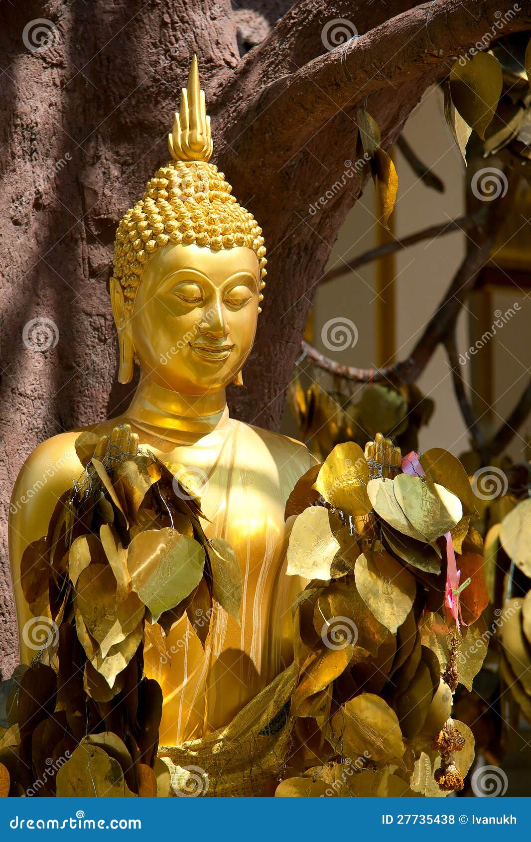 Buddha staty arkivfoto. Bild av blad, utsmyckat, mediterat - 27735438