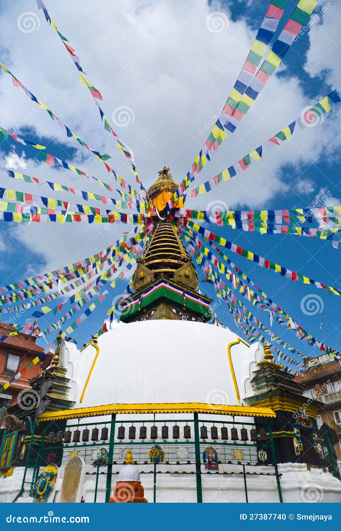 Buddha Stupa stock photo. Image of buddhism, ancient - 27387740