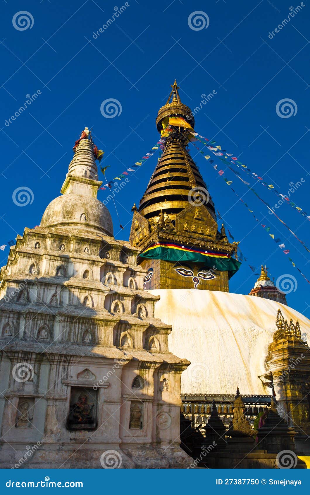 Buddha Stupa stock photo. Image of buddhism, himalayas - 27387750