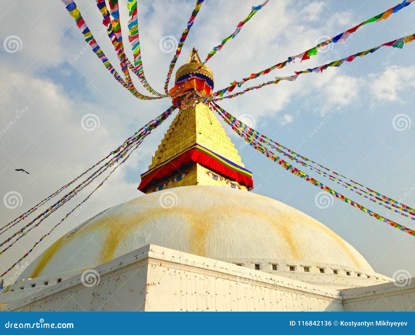 Buddha Stupa In Kathmandu Stock Photography | CartoonDealer.com #116842136