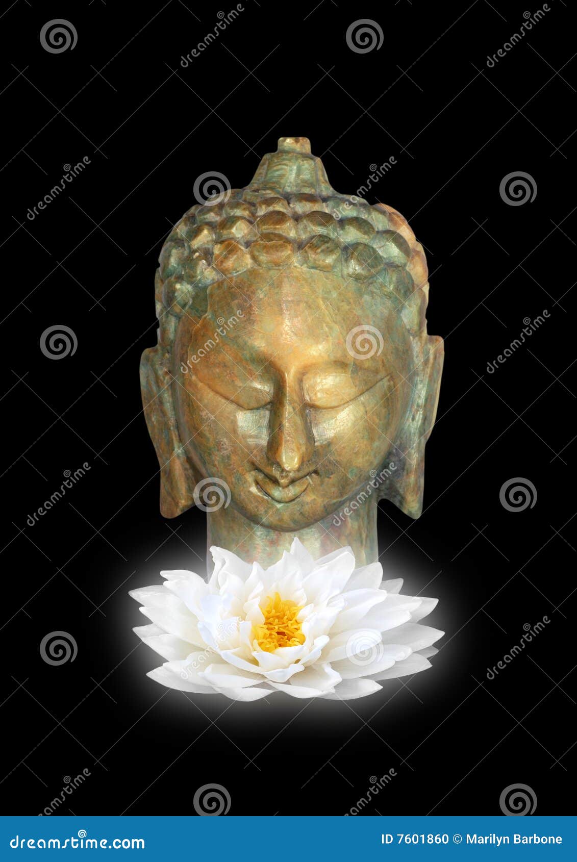 Buddha, Symbol of Purity stock photo. Image of jade, glowing - 7601860