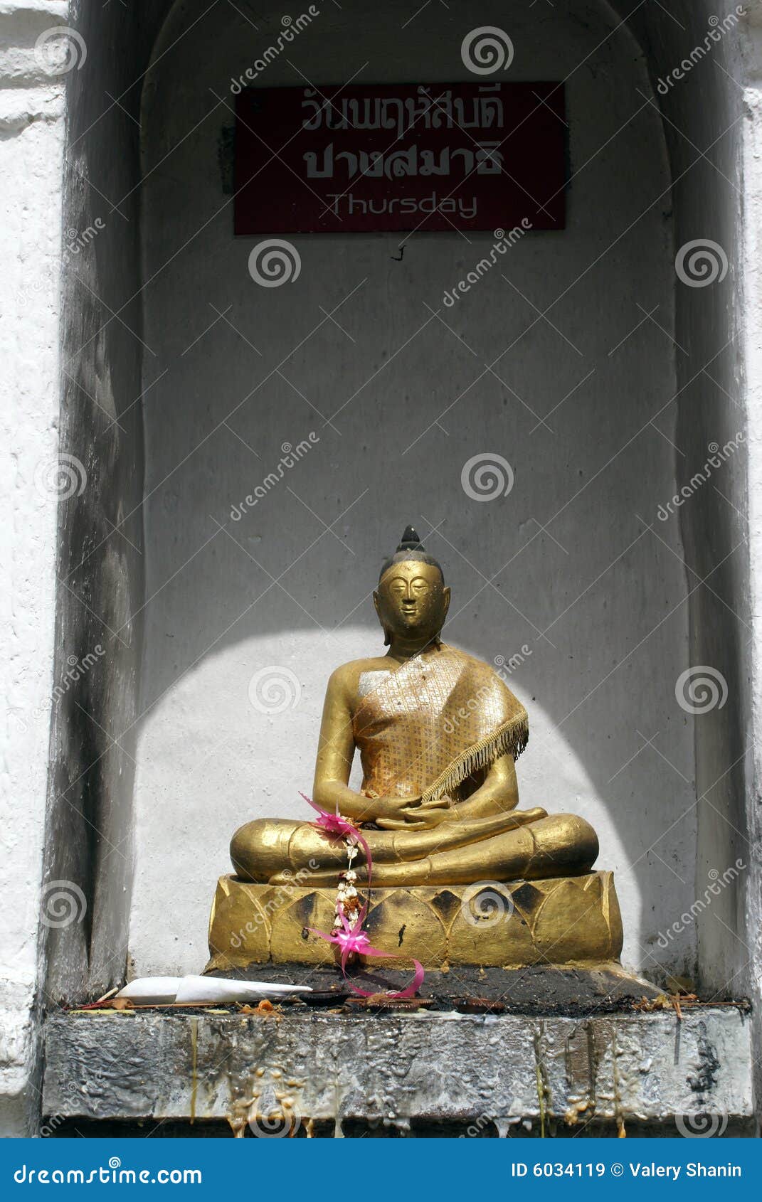Buddha of Thursday stock image. Image of scene, indigenous - 6034119