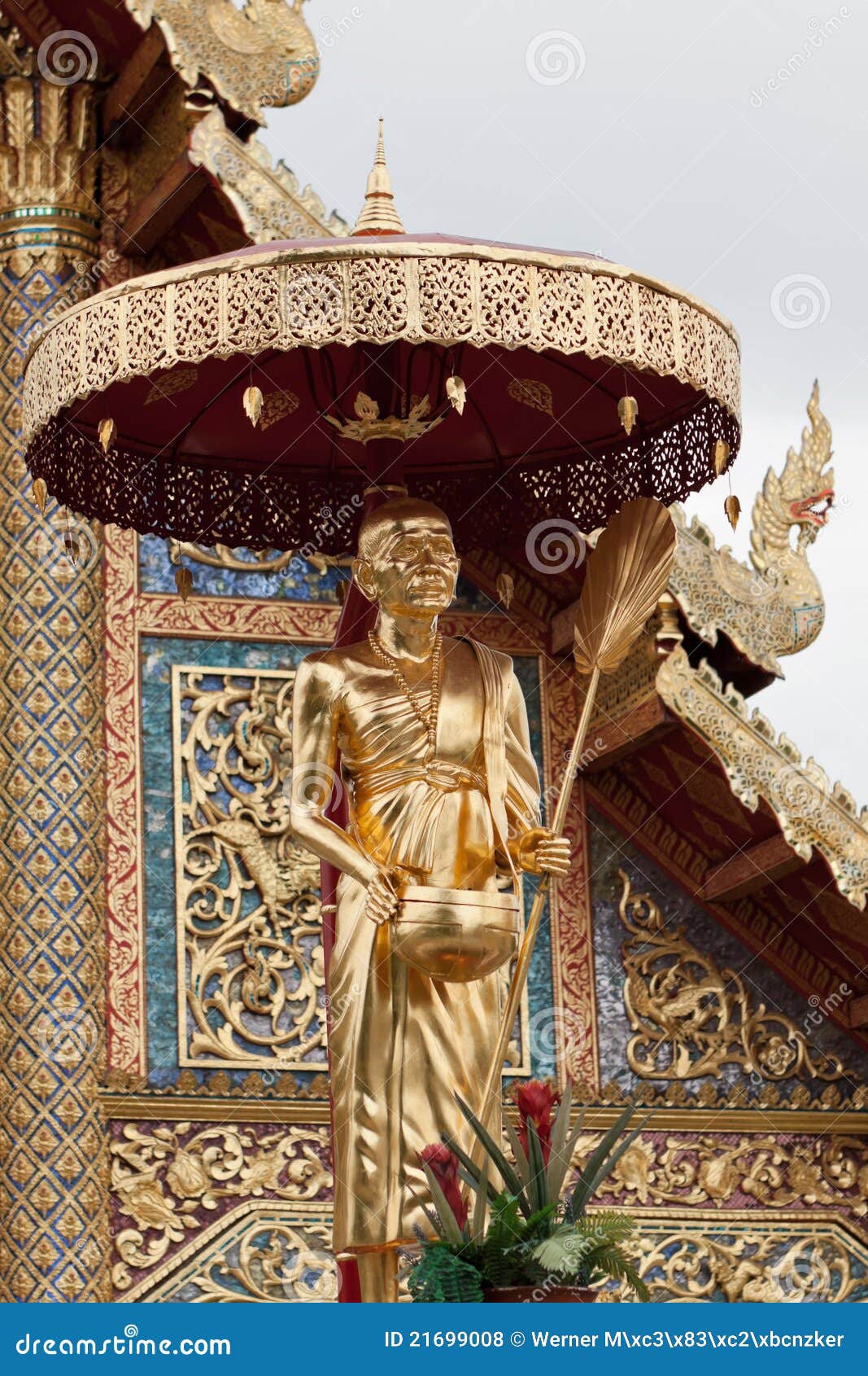 Buddha at Wat Phra Sing; Thailand Stock Photo - Image of landmark ...