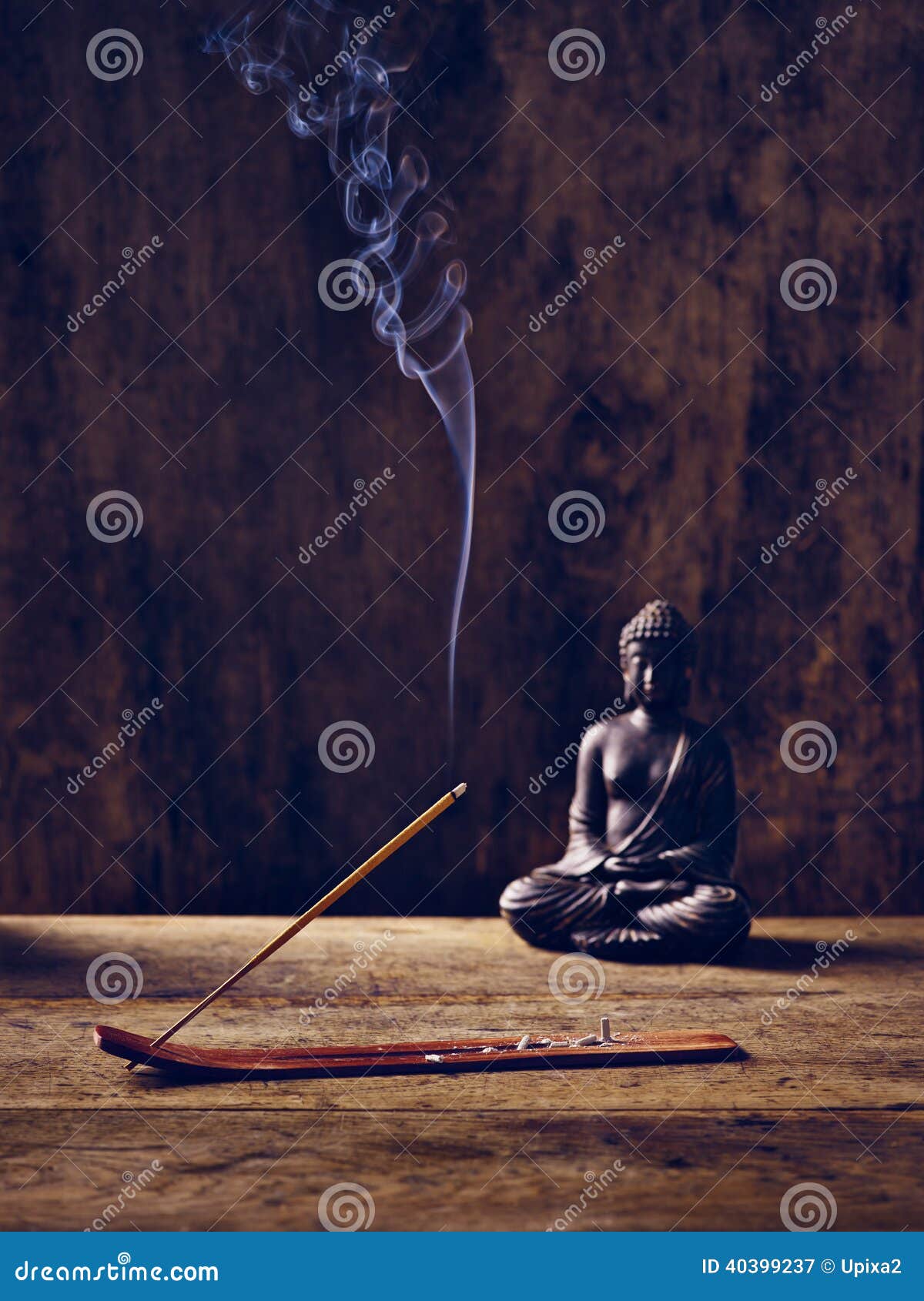 Buddha Wood joss stick stock image. Image of incense - 40399237
