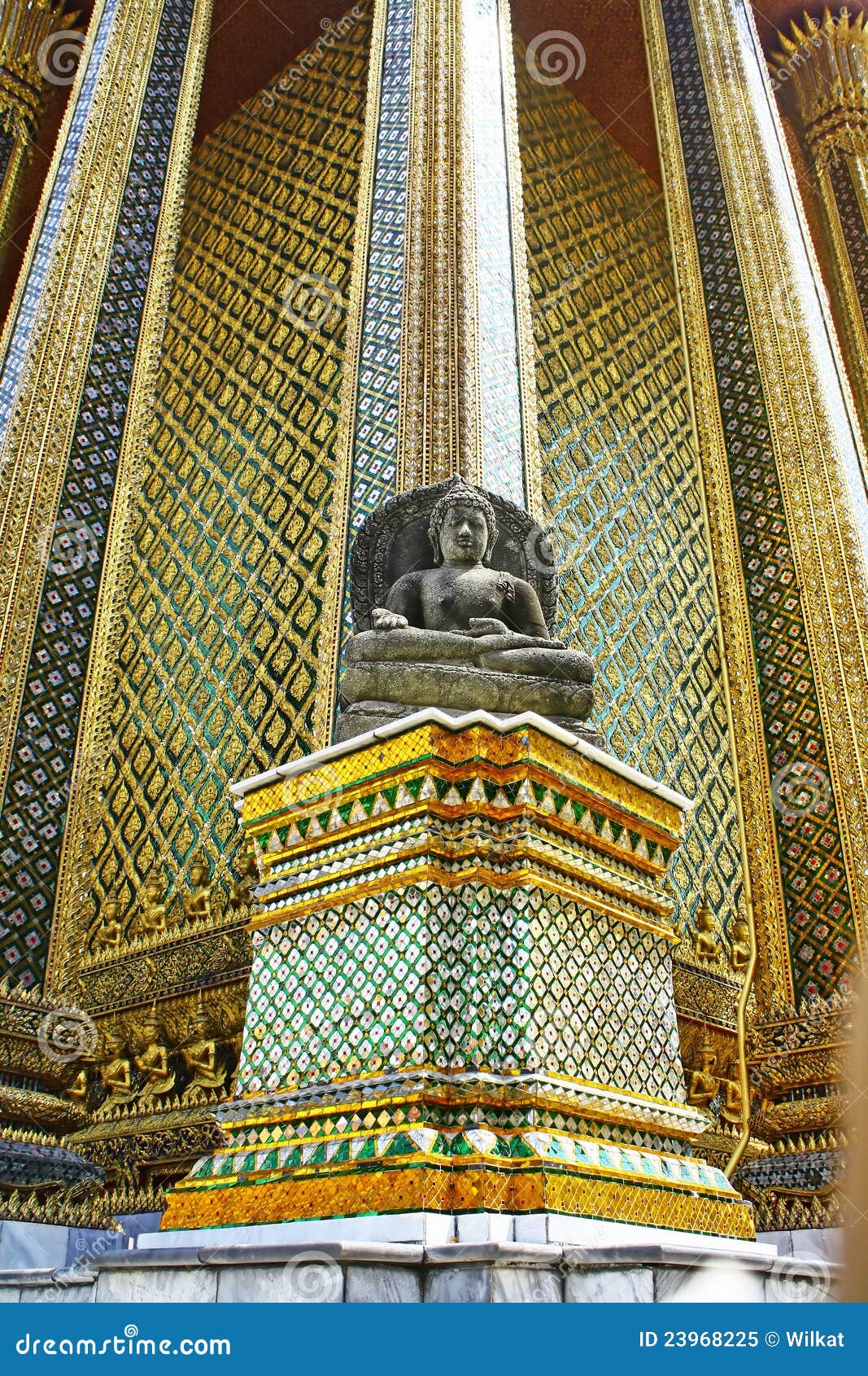 Buddharupa stock image. Image of leaf, thailand, southeast - 23968225