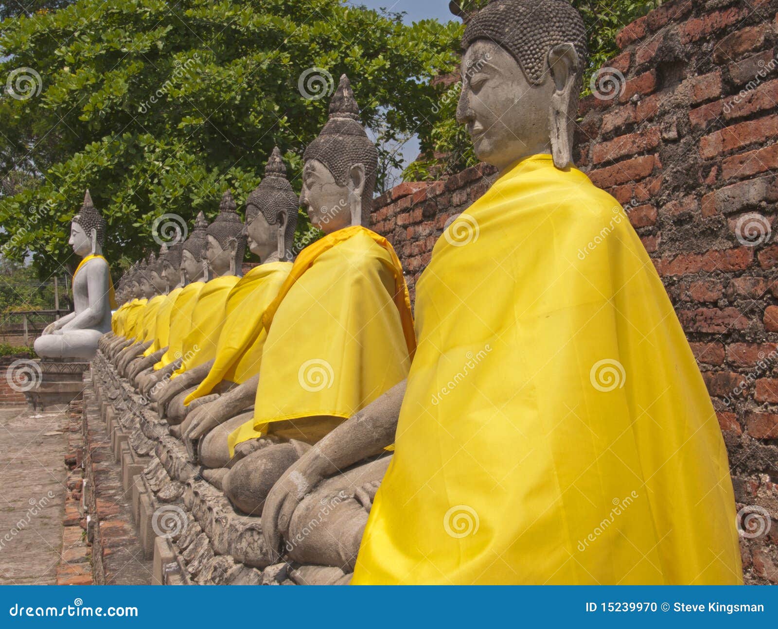 Buddhas stock photo. Image of architecture, nature, east - 15239970