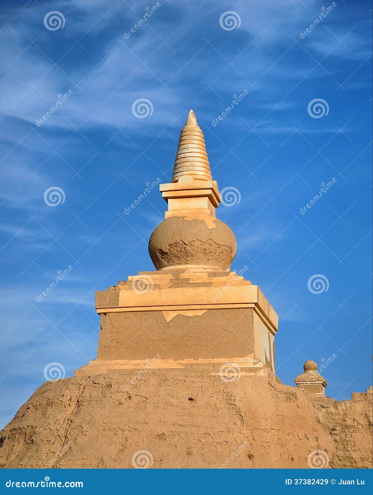 Buddhism towers stock image. Image of material, rituals - 37382429