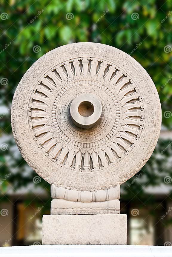 Buddhism wheel stock photo. Image of summer, decoration - 22756820
