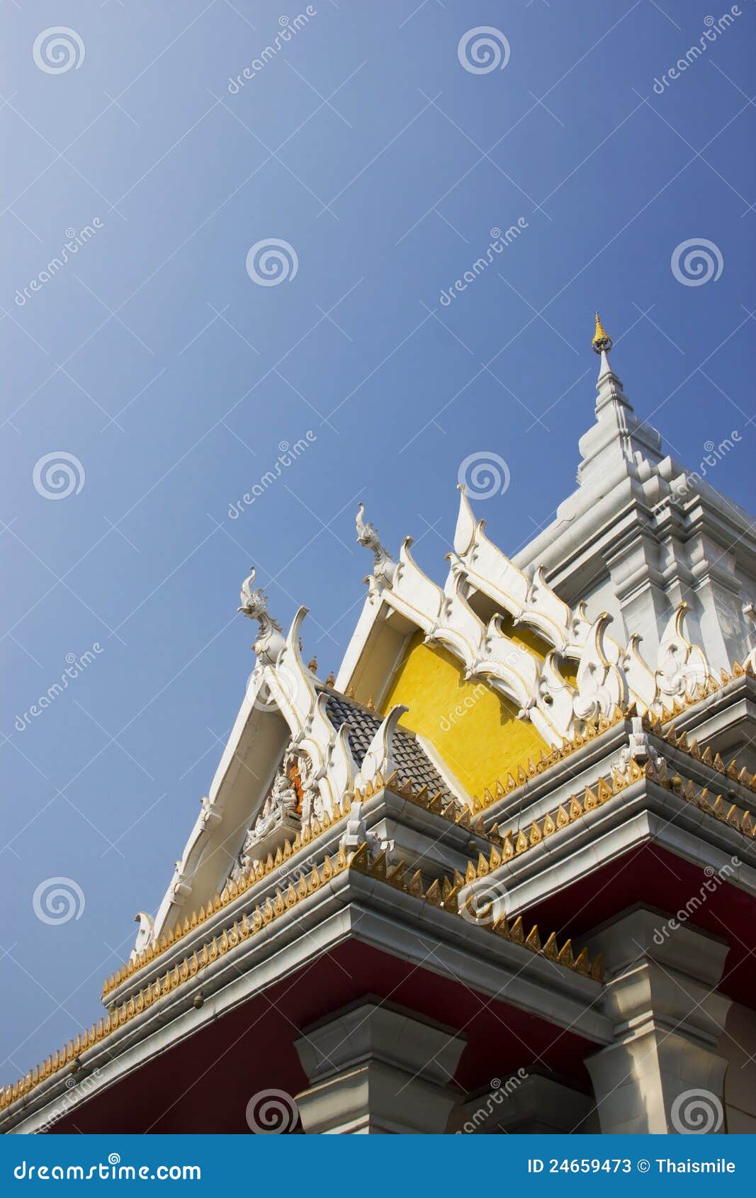 The Buddhist art building. stock image. Image of history - 24659473
