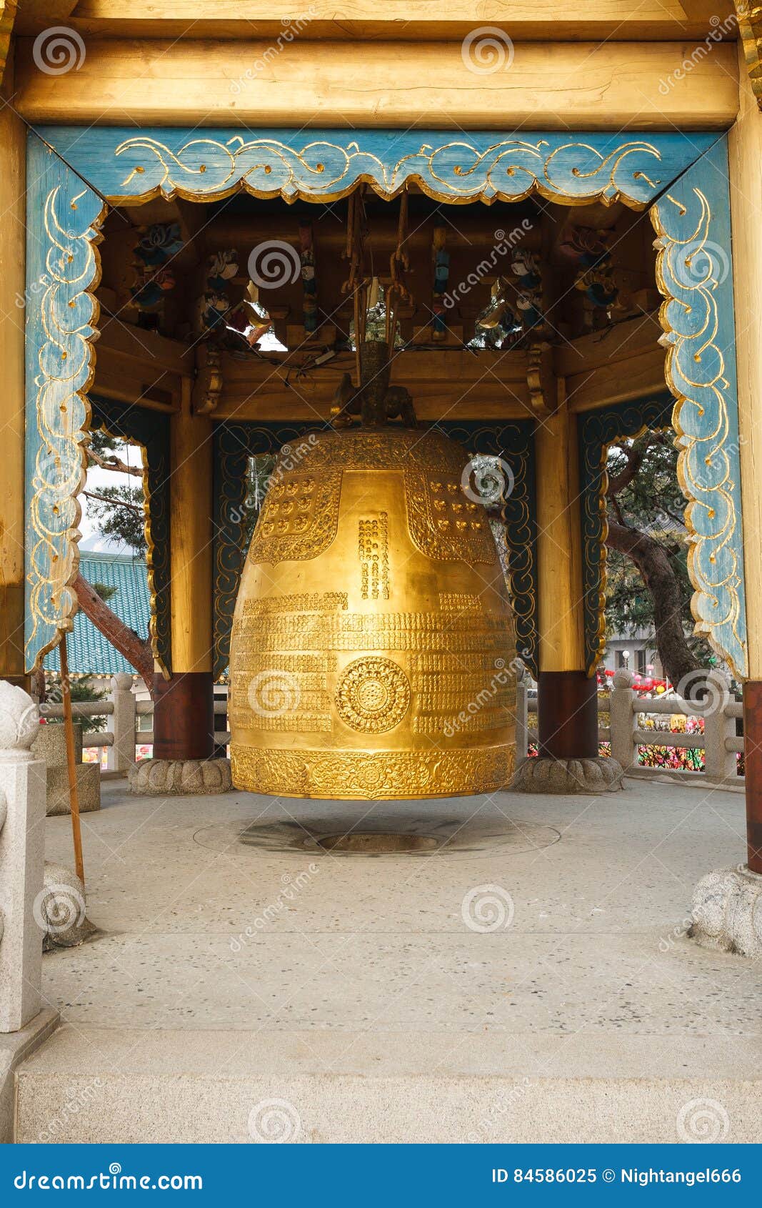Bell In Temple. Stock Image | CartoonDealer.com #106998253