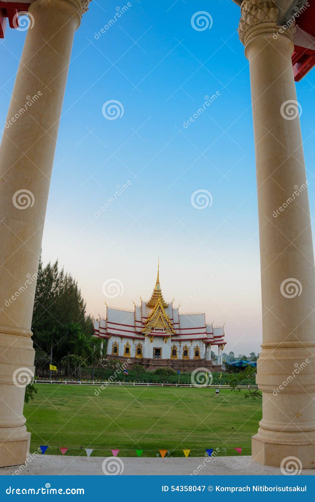 Buddhist Church stock image. Image of asean, monastery - 54358047