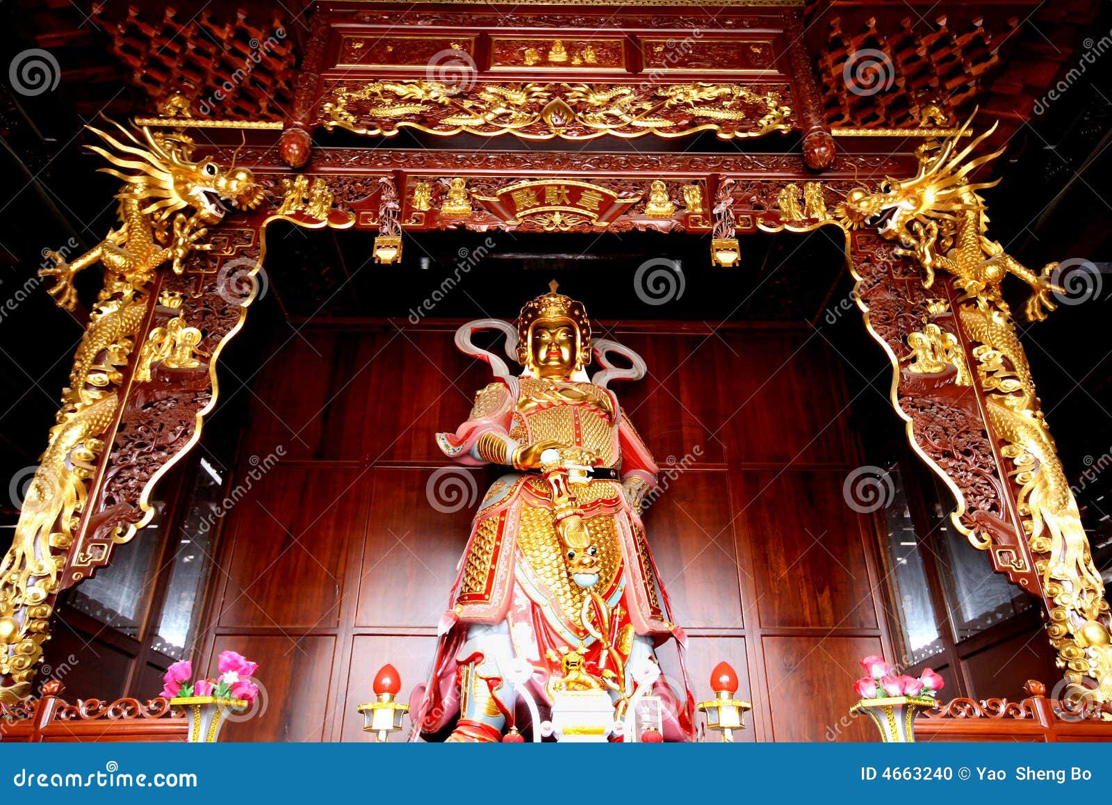 The Buddhist God stock photo. Image of buddist, temple - 4663240