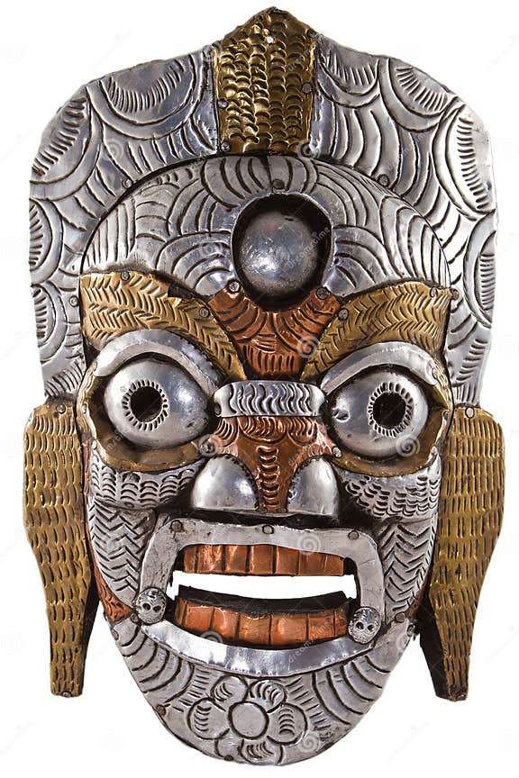 Buddhist Mask stock image. Image of asia, golden, mask - 17058169