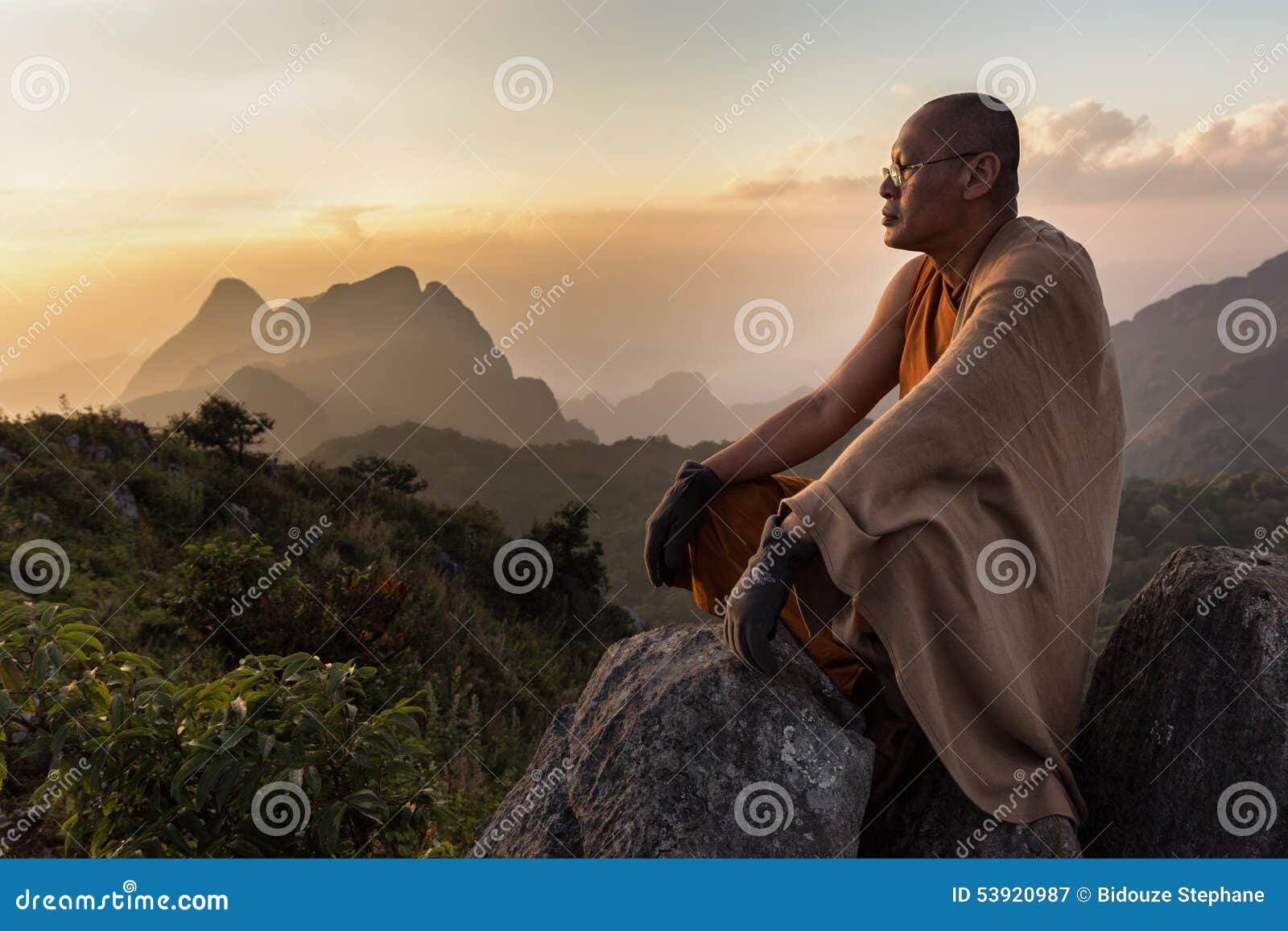 Buddhist Master Monk Meditating in Mountains Editorial Photography ... Buddhist Master Monk Meditating in Mountains Editorial Photography ...