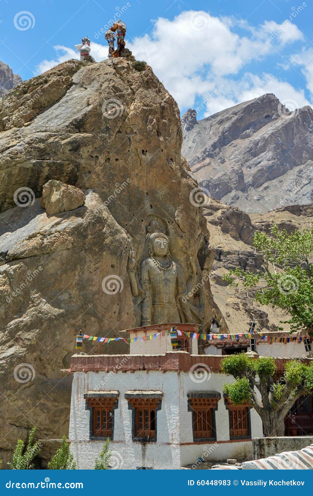 Buddhist monasteries stock image. Image of asia, cloud - 60448983