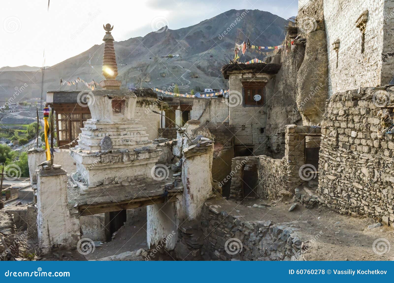 Buddhist monasteries stock photo. Image of color, monastery - 60760278
