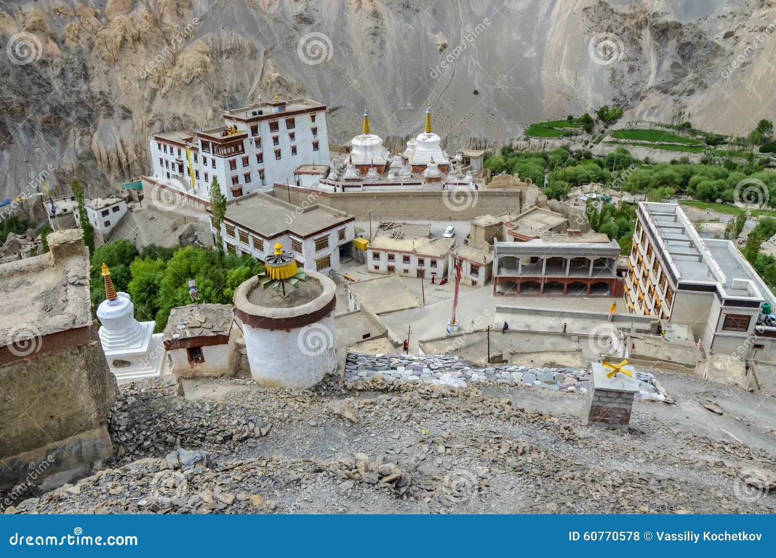 Buddhist monasteries stock photo. Image of famous, nature - 60770578