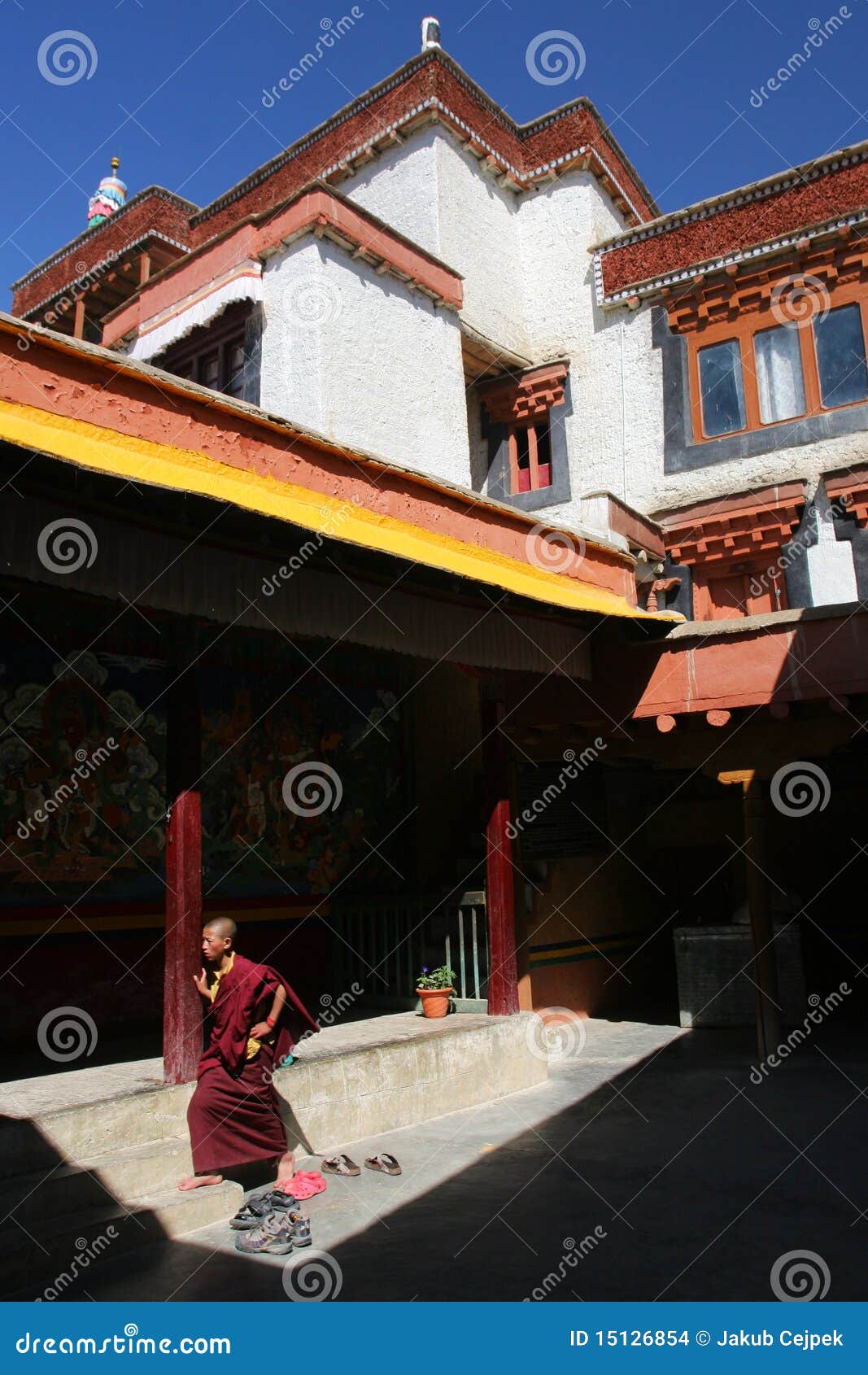 Buddhist monastery editorial stock image. Image of religious - 15126854