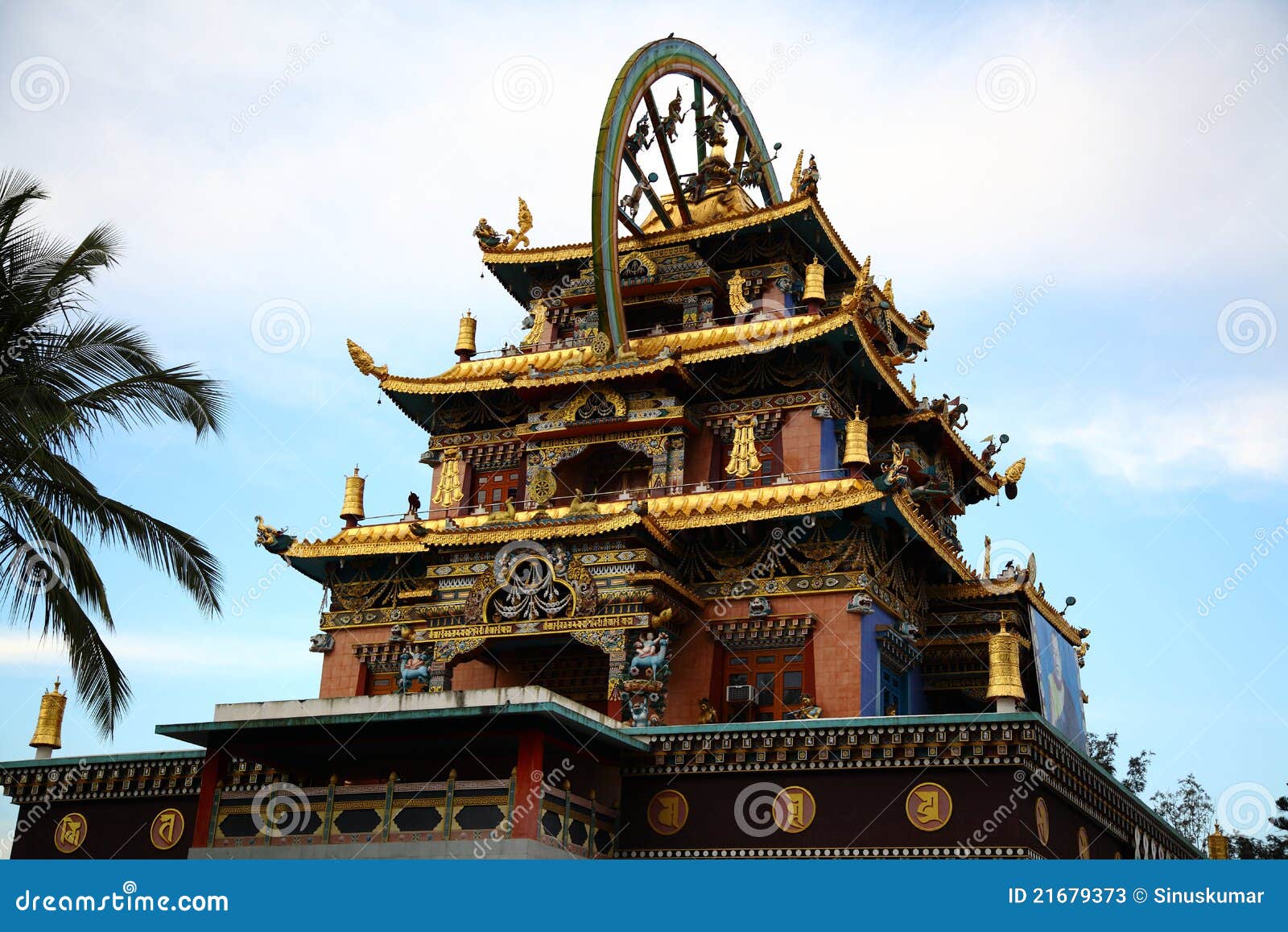 Buddhist Monastery stock image. Image of shrine, culture - 21679373