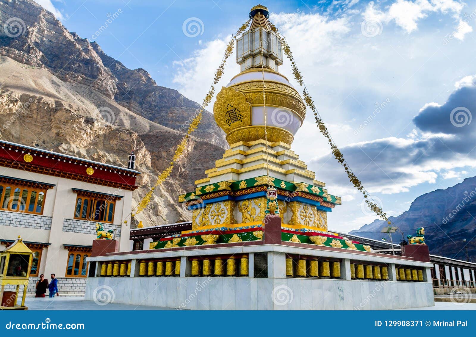 Tabo Monastery, Lahaul Spiti Valley India Editorial Photo - Image of ...