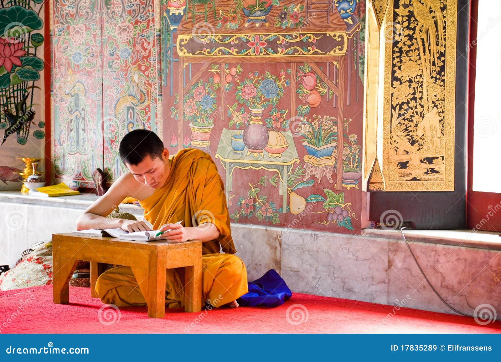 Buddhist Monk With Family Editorial Photo | CartoonDealer.com #33976777