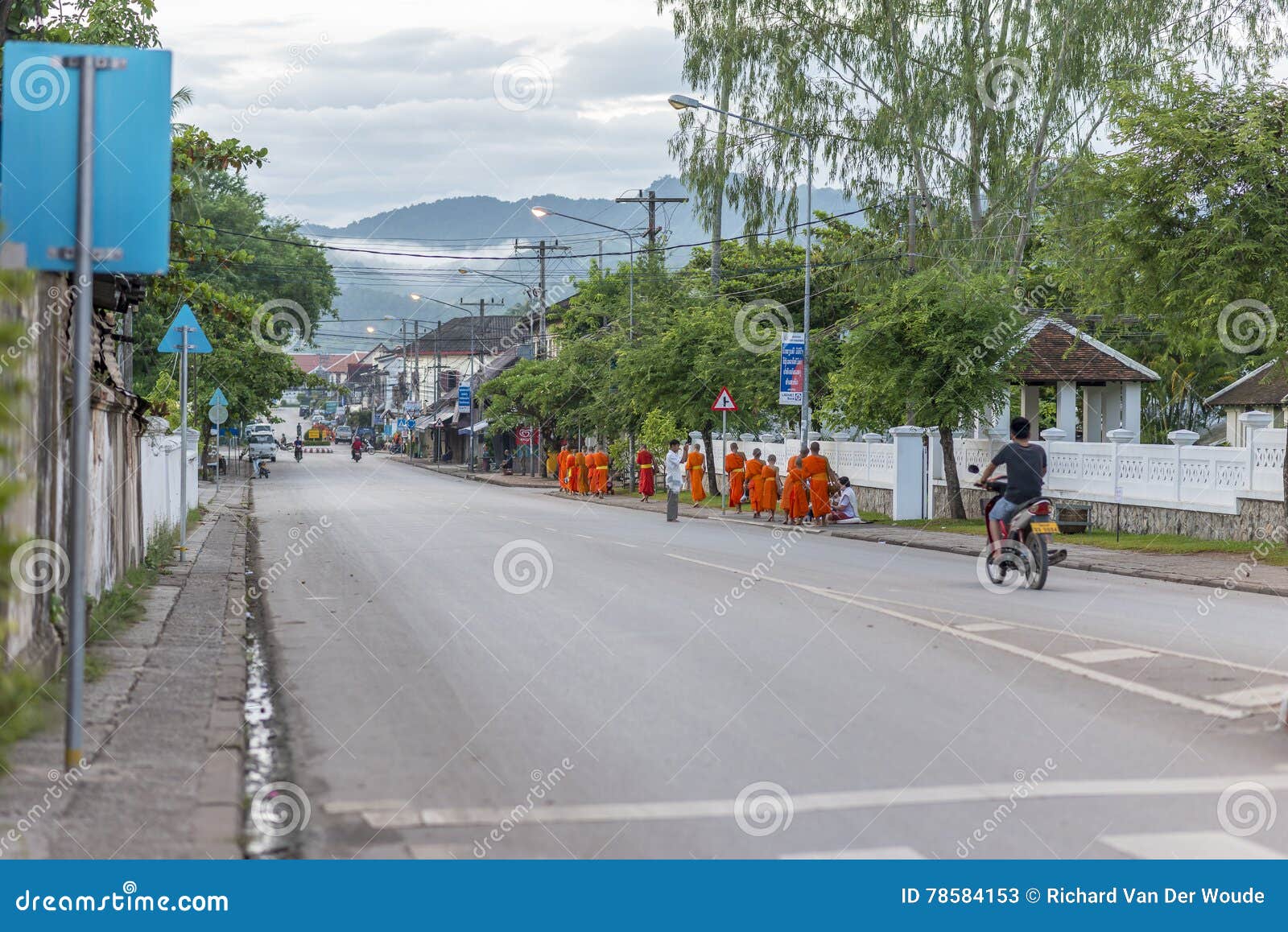 Buddhist monk getting alms editorial stock photo. Image of belief ... Buddhist monk getting alms editorial stock photo. Image of belief ...