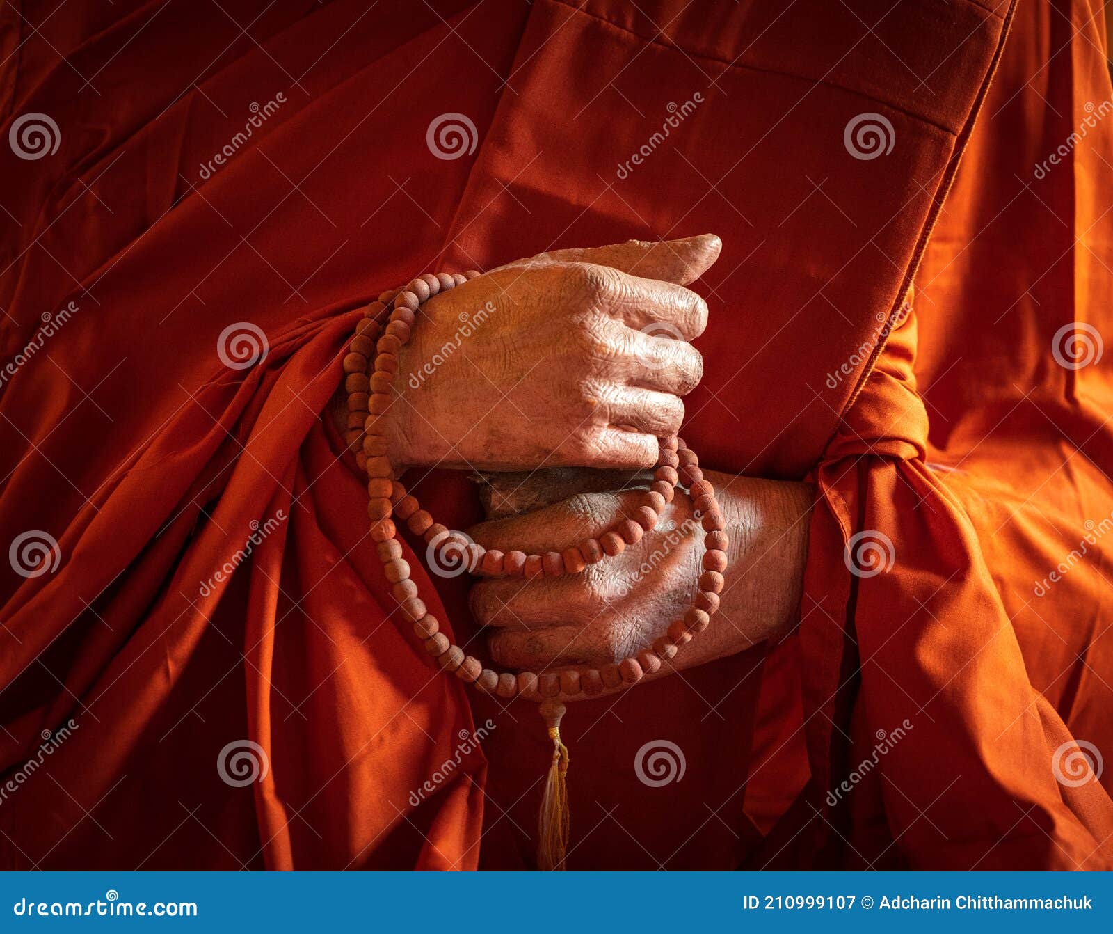 Buddhist Monk Hands for Meditation Stock Image - Image of hand, culture ...