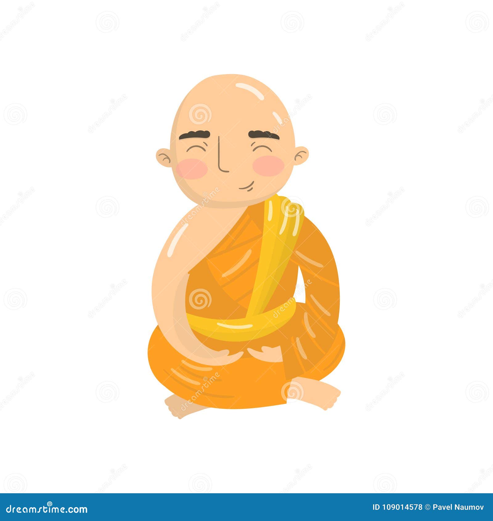 Buddhist Monk Meditating in Lotus Position, Practicing Yoga in the ... Buddhist Monk Meditating in Lotus Position, Practicing Yoga in the ...