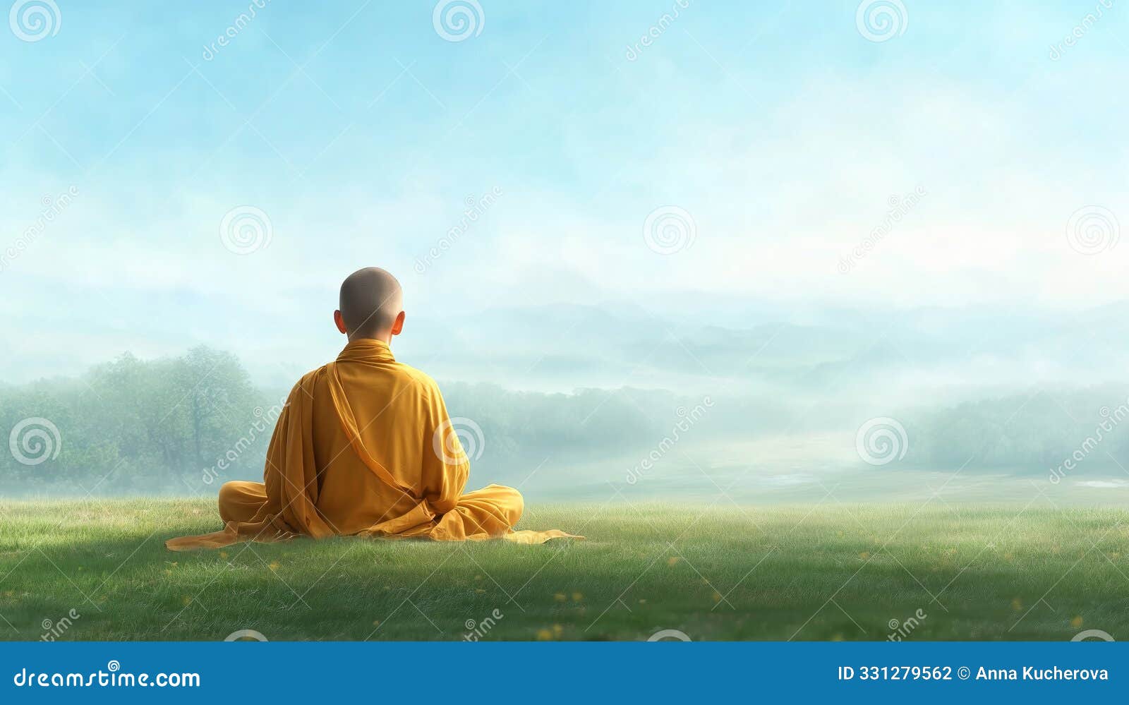 Buddhist Monk Cartoon Vector Illustration, Hand-drawn Buddhism Religion ... Buddhist Monk Cartoon Vector Illustration, Hand-drawn Buddhism Religion ...