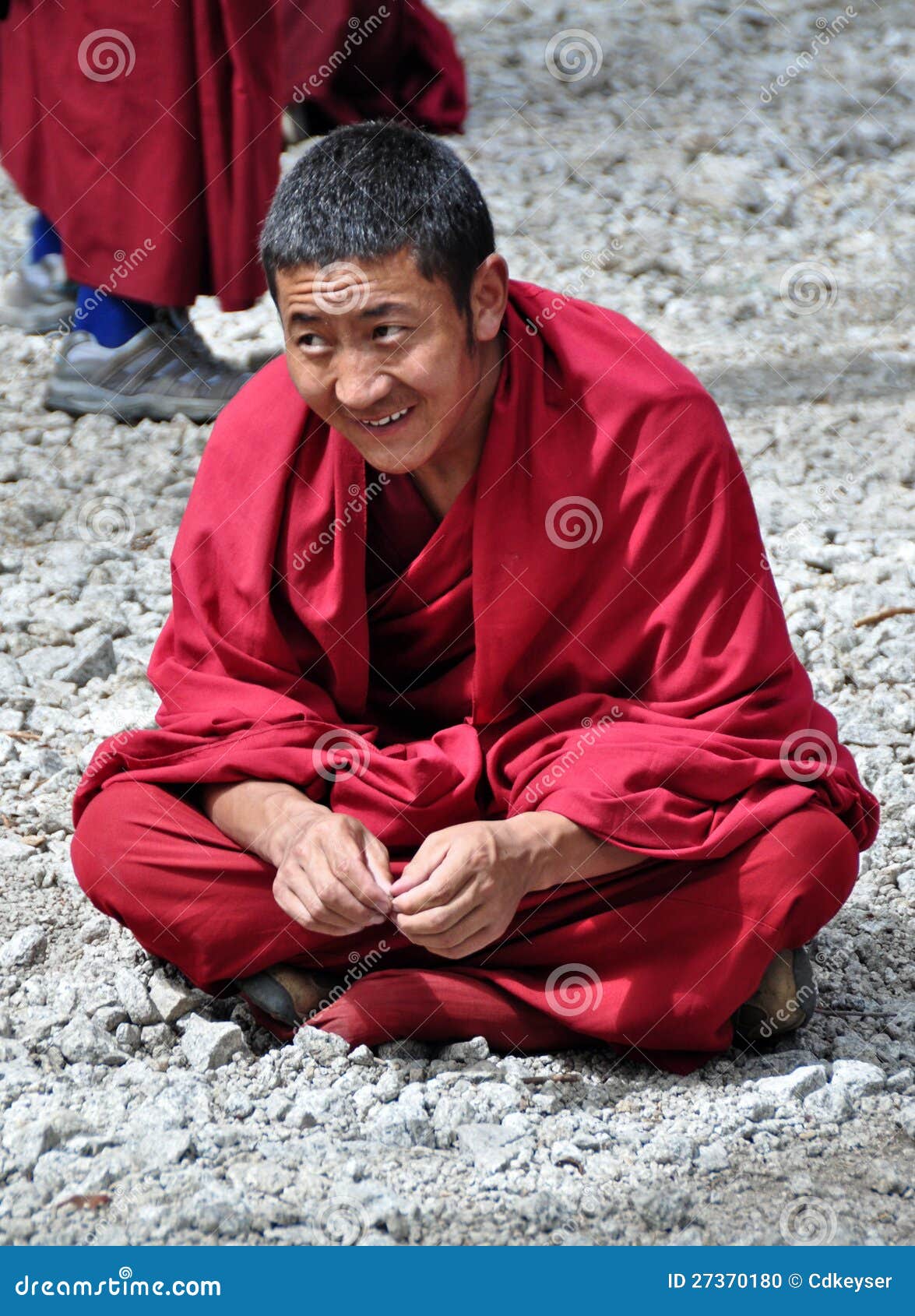 Buddhist Monk at Sera Monastery Editorial Image - Image of robe, monks ...