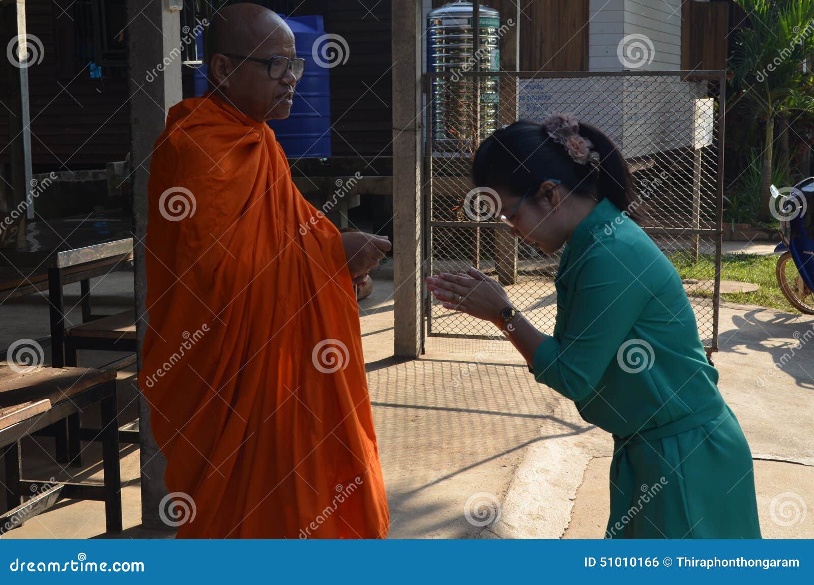 Buddhist monk and teacher editorial photo. Image of people - 51010166