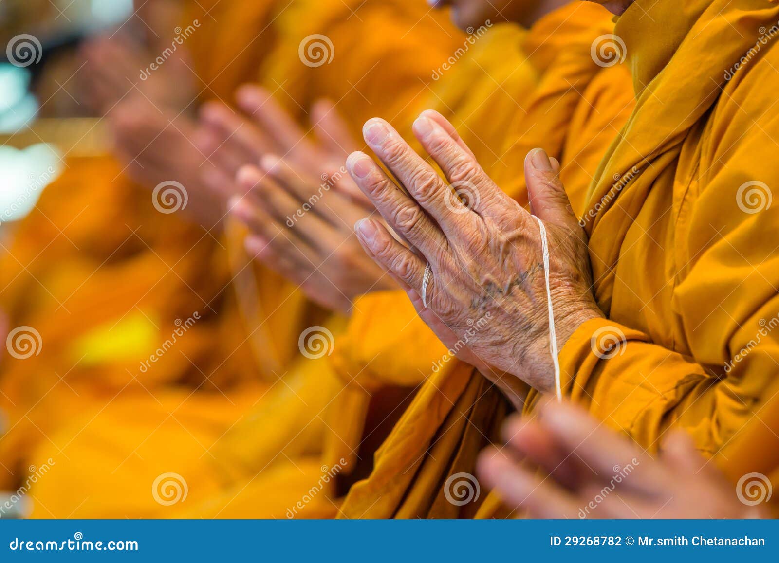 Buddhist monks chanting stock photo. Image of praying - 29268782